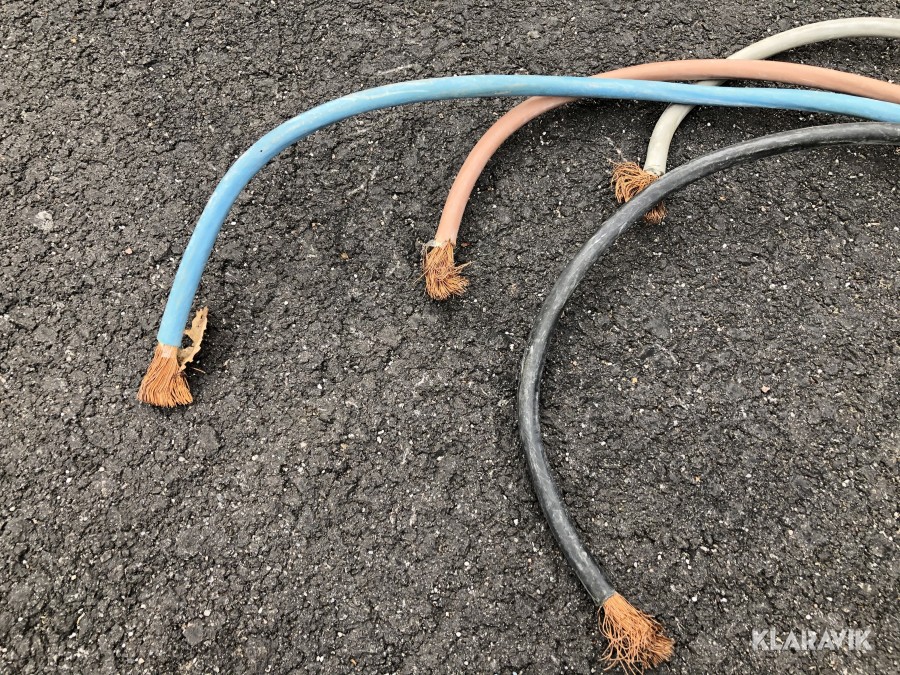 Elkabel 5 ledare i koppar 12 meter