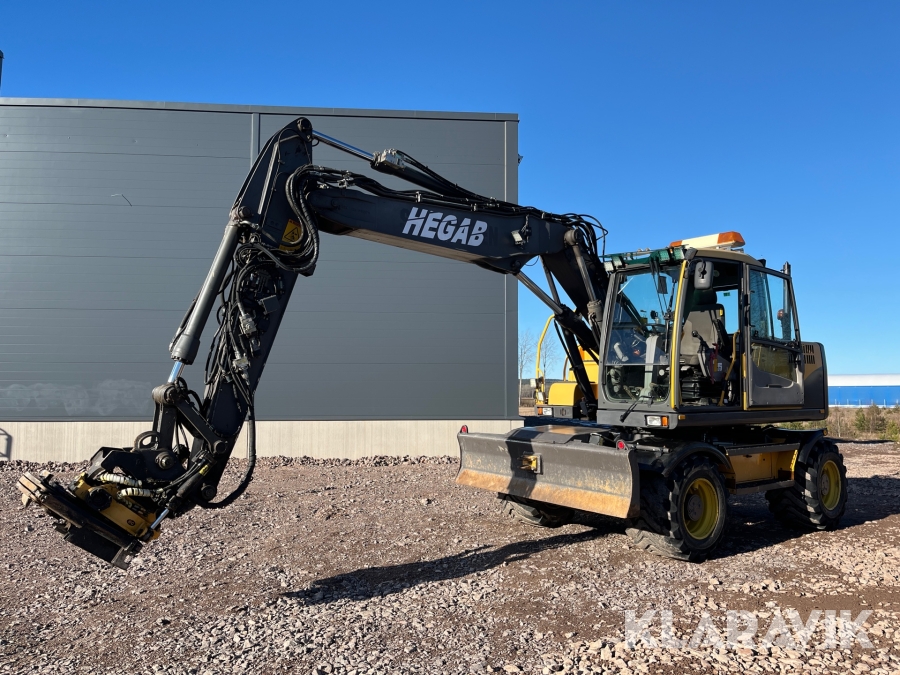 Hjulgrävare Volvo EW 140C, Motala, Klaravik auktioner