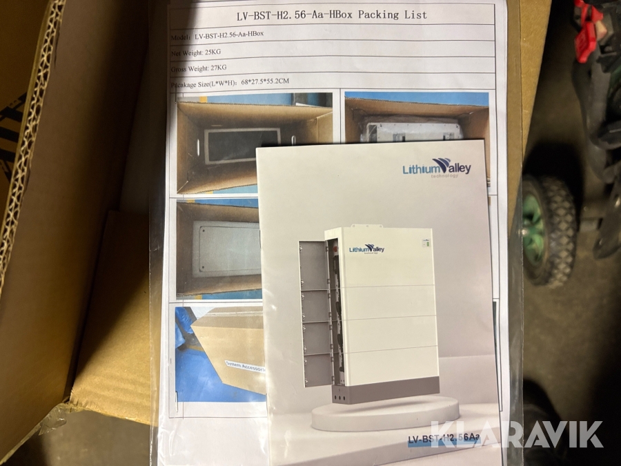 Solcellsbatterier, omvandlare och modulhus Solplanet, system